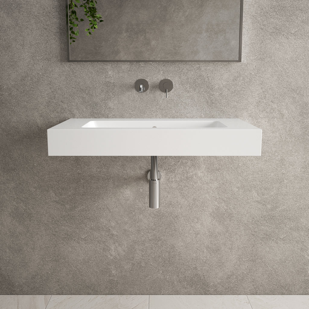 Bloc Wall Hung Basin - 800mm | 34 St John – 34 St John Ltd