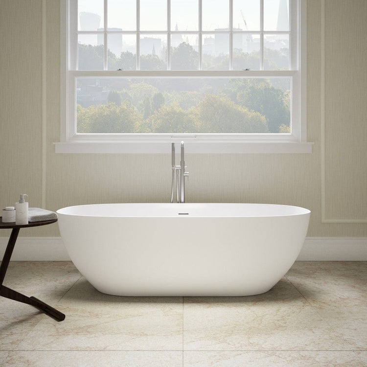 Como Solid Surface 1700mm Freestanding Stone Bath with Beyondstone ...