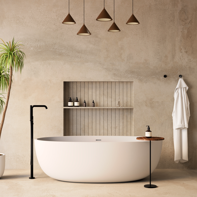 Lugano Freestanding Modern Bath 1600mm | 34 St John – 34 St John Ltd