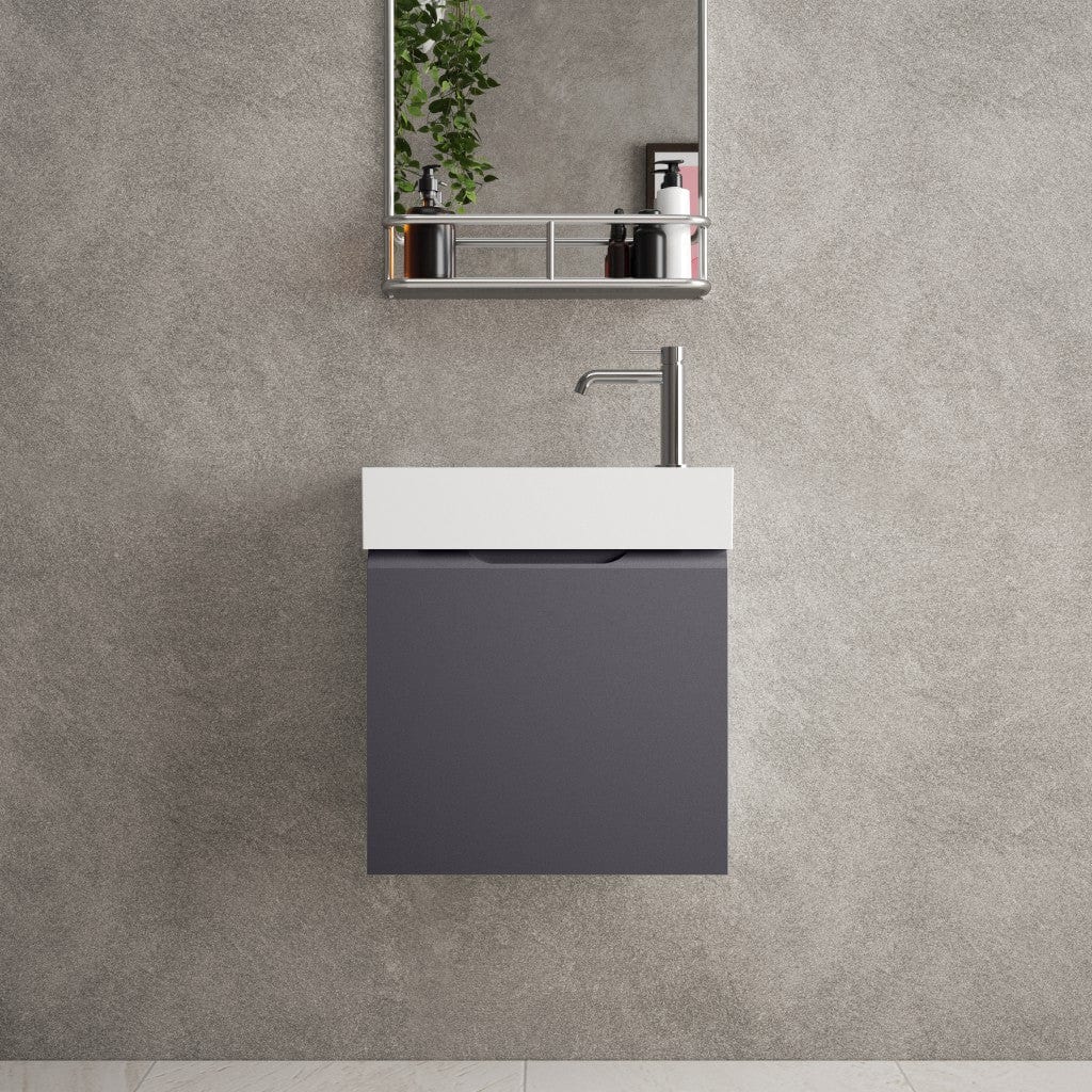 Tasca Single Door Vanity Unit And Beyondstone Basin 450mm | 34 St John ...